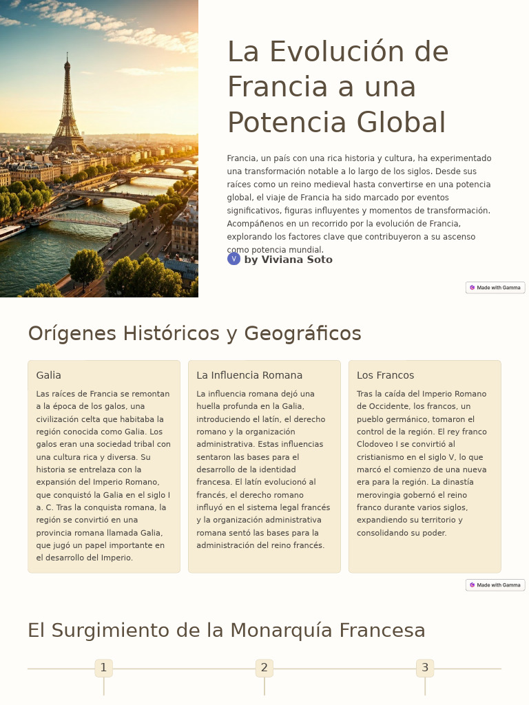 Evolución Histórica de Francia | PDF | Francia | Reino de francia