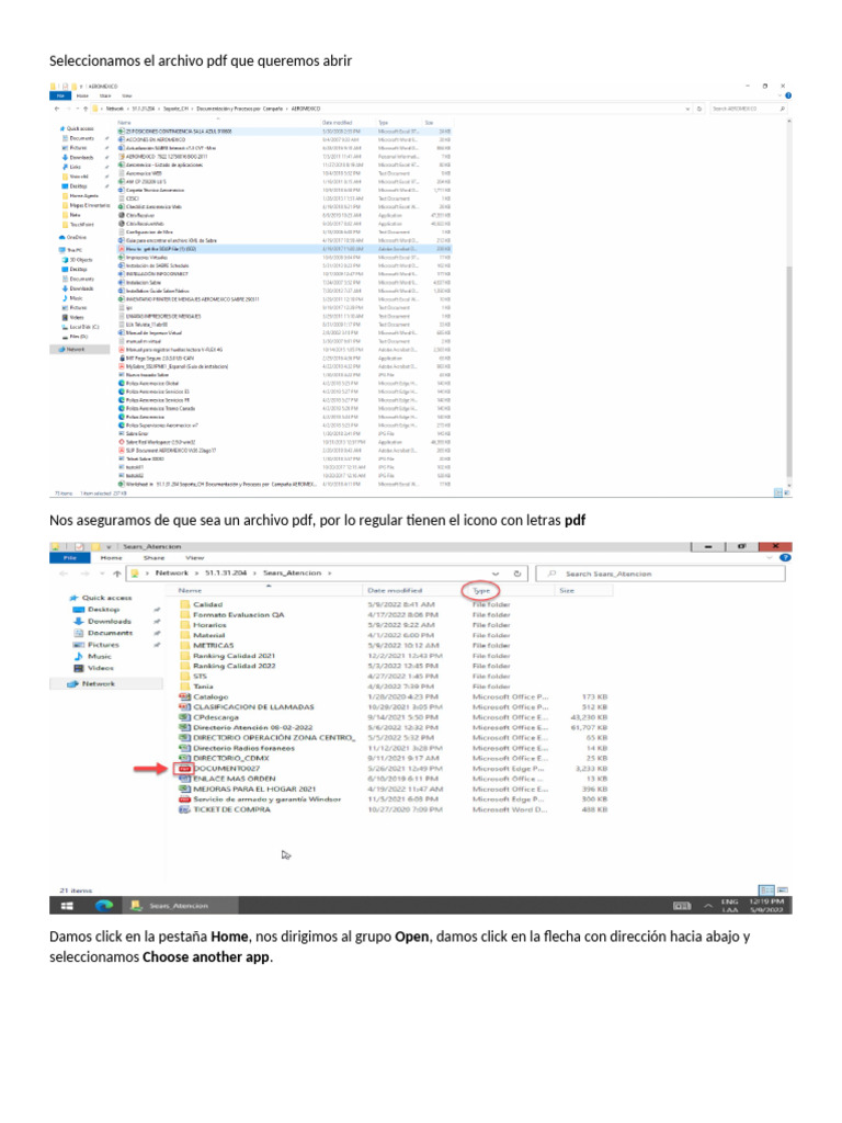 Pasos para Asociar Archivos PDF Con Adobe | PDF