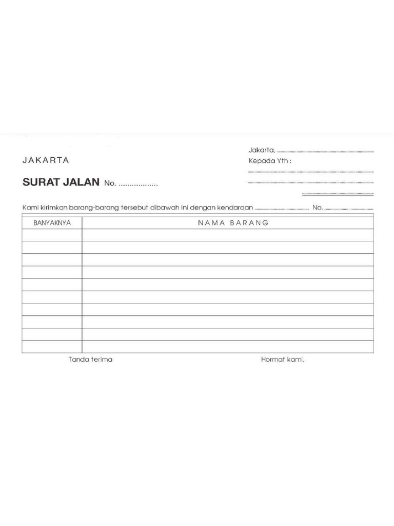 surat-jalan | PDF