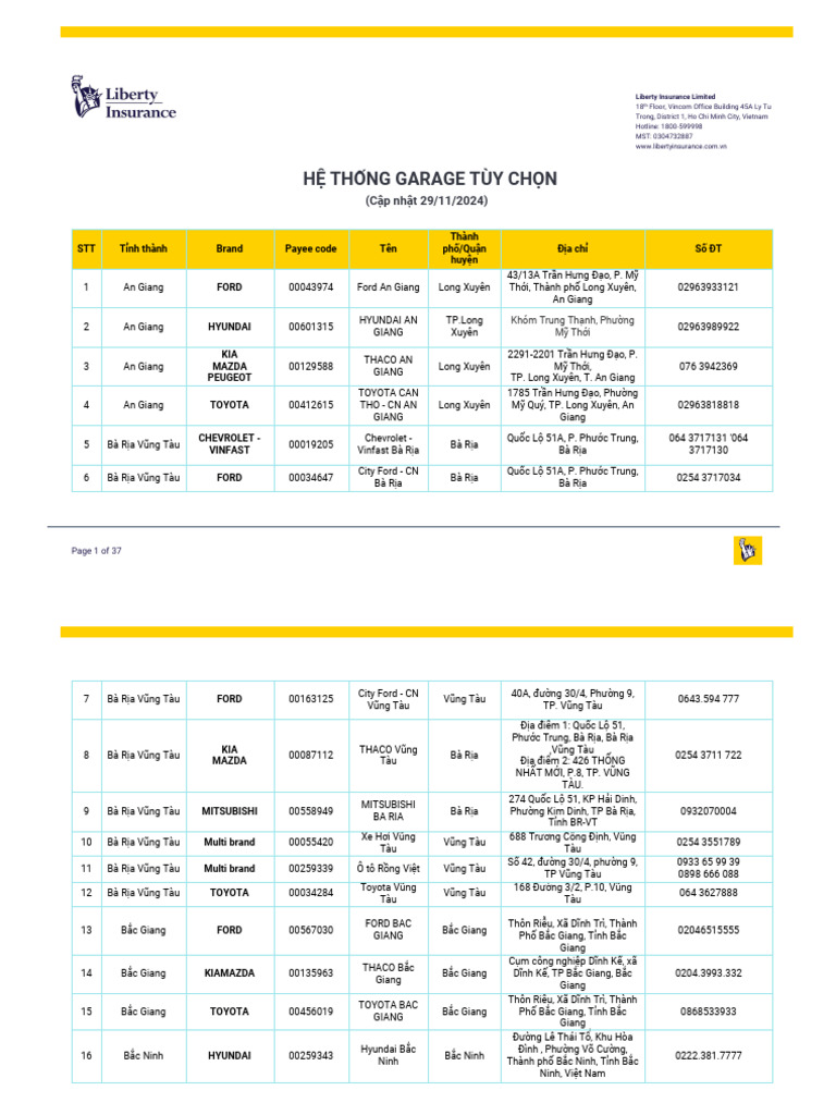 241129 - LIV - Hệ Thống Garage Tùy Chọn - 1 | PDF