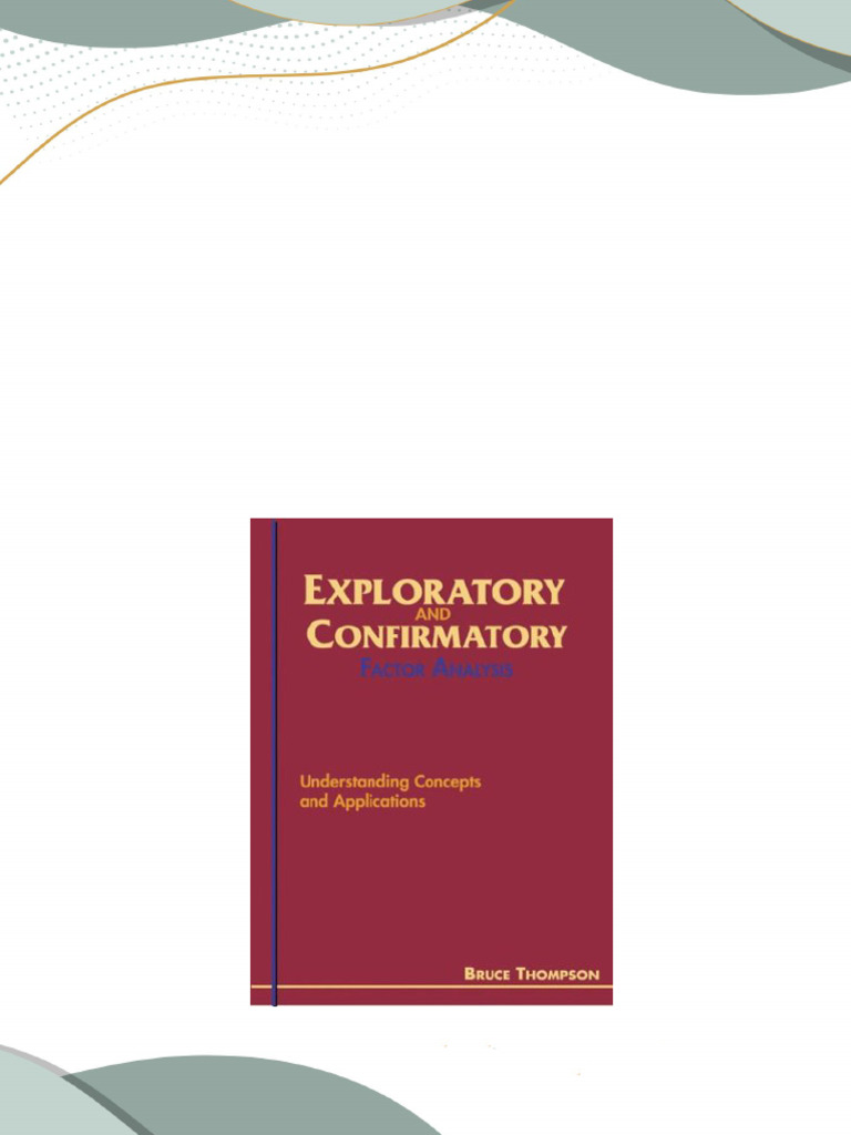 buy-ebook-exploratory-and-confirmatory-factor-analysis-understanding