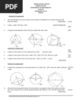 3.2 Part II Radian Measures Assignment | PDF | Angle | Circle