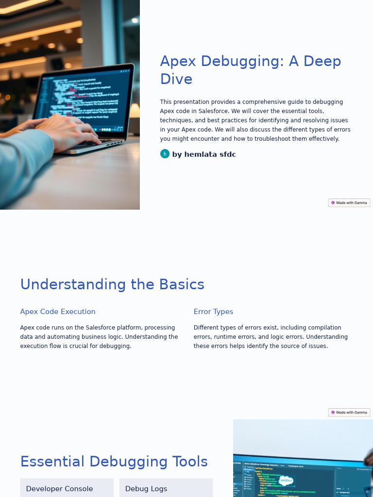 Apex Debugging A Deep Dive | PDF | Debugging | Systems Engineering