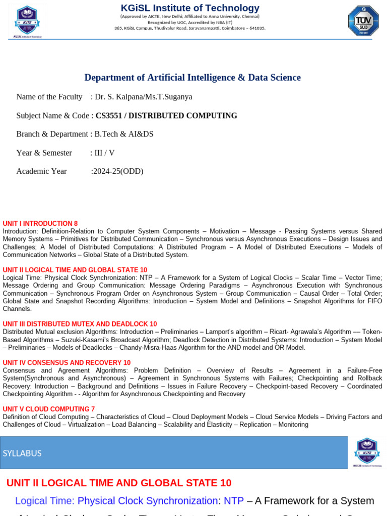 LM8 | PDF | Distributed Computing | Computing