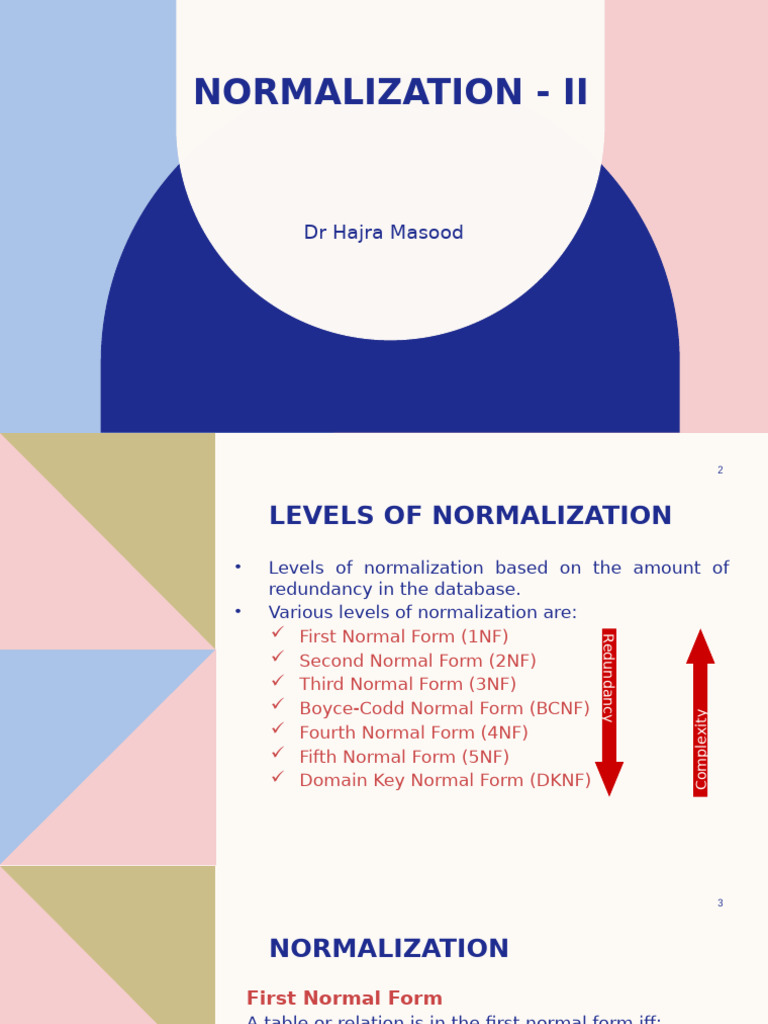 Normalization---II-12052024-104903pm | PDF | Computer Data | Information Technology Management