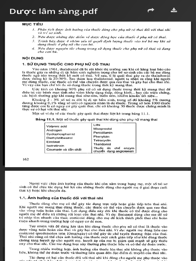 Dược Lâm Sàng - PDF DocDroid | PDF