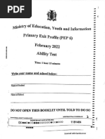 PEP 6 Mathematics Curriculum Test | PDF | Area | Numbers