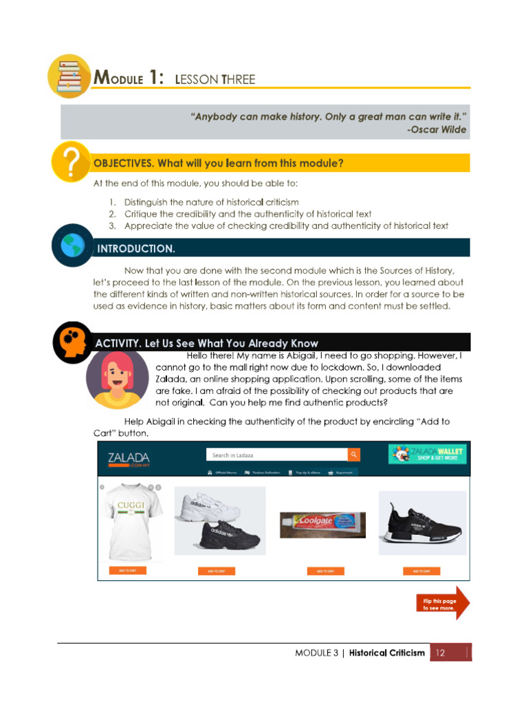 Module 1 Lesson 3 | PDF