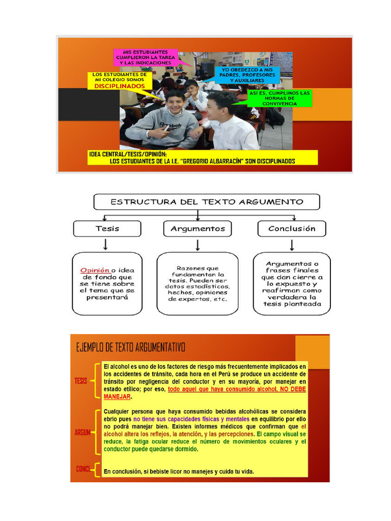 PPT TEXTO ARGUM FINAL | PDF