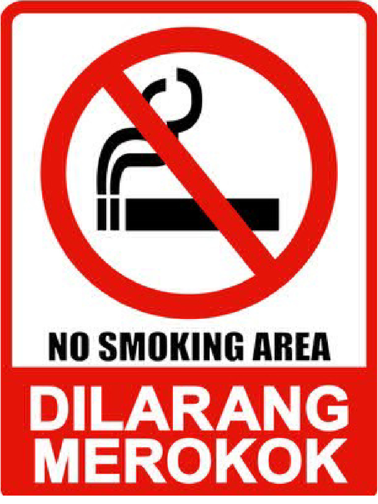 Logo Area Merokok | PDF
