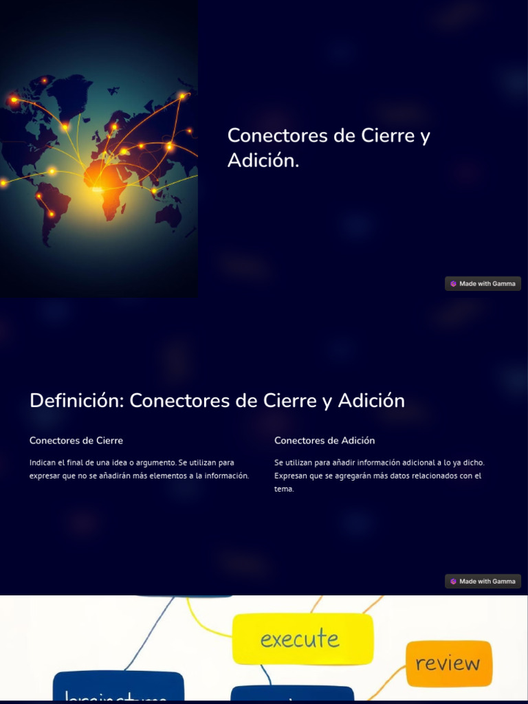 Conectores de Cierre y Adicion | PDF