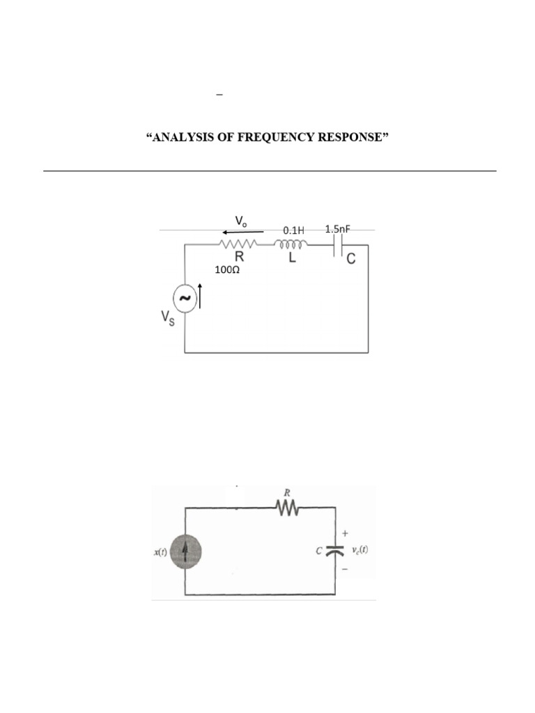 Ec - PLB - 4040 - Analysis of Frequency Response | PDF