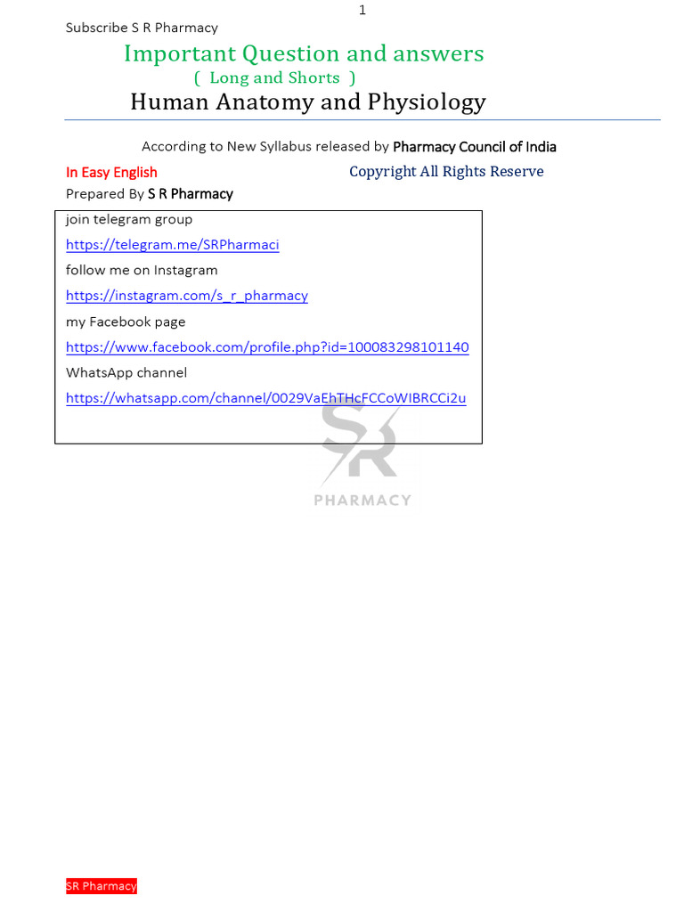 HAP Imps 2024 - 25 Question and Ans. | PDF | Menstrual Cycle | Epithelium