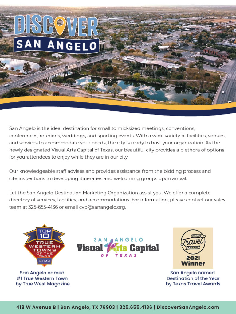Welcome-To-San-Angelo | PDF | Dallas