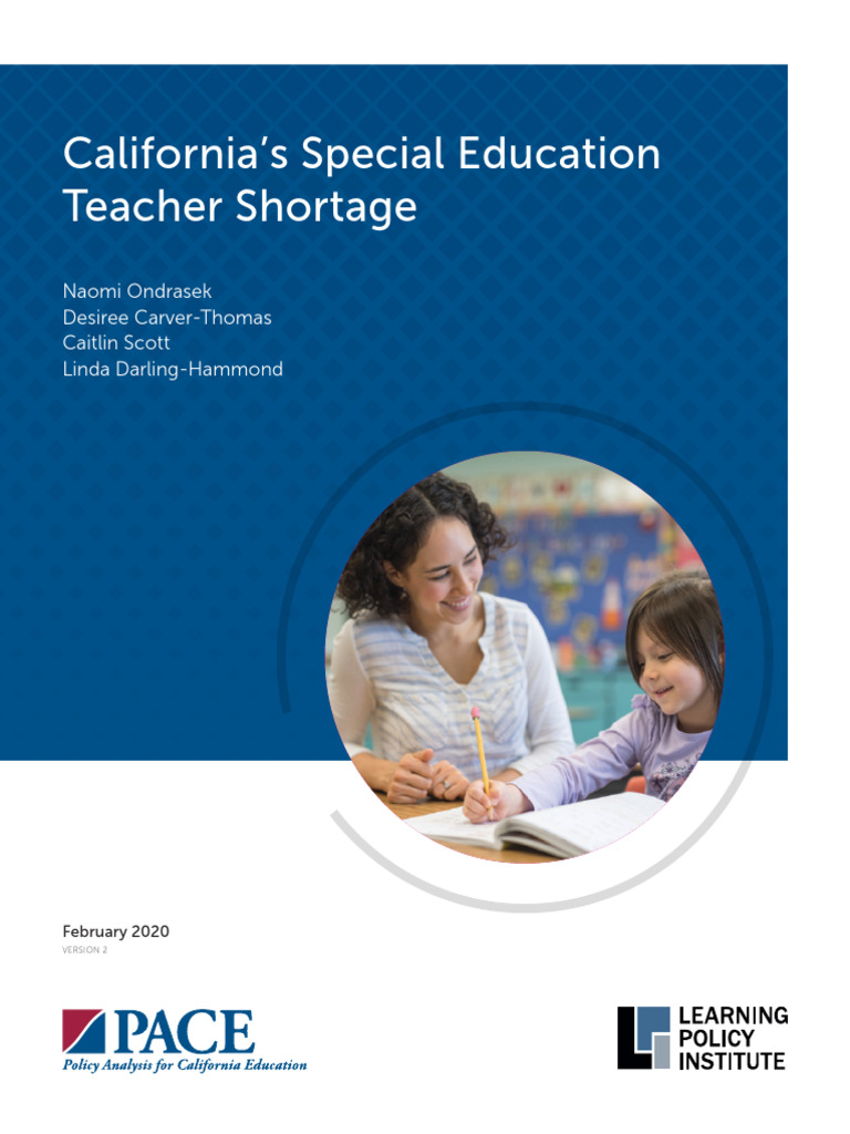 California's Special Education Teacher Crisis | PDF | Cost Of Living ...