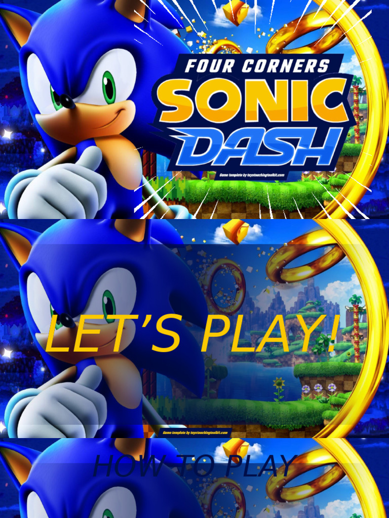 4 Corners Sonic Dash - u7 | PDF
