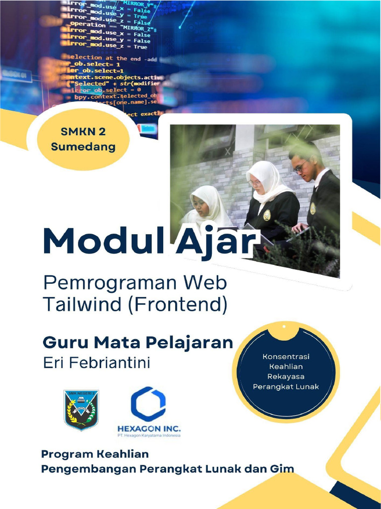 Modul Tailwind (Frontend) - Tefa Hexagon | PDF