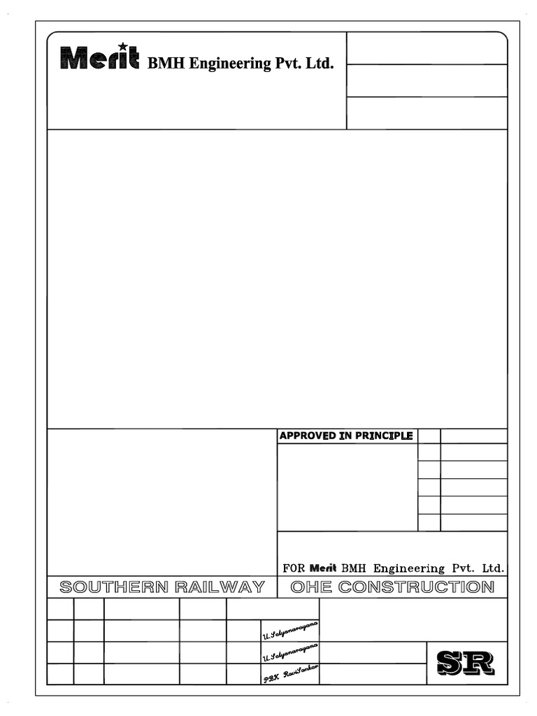 OHE Foundation Volume Chart Details | PDF | Rail Transport