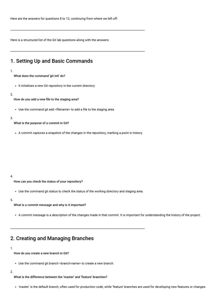 Git Commands and Concepts Explained | PDF | Tag (Metadata ...
