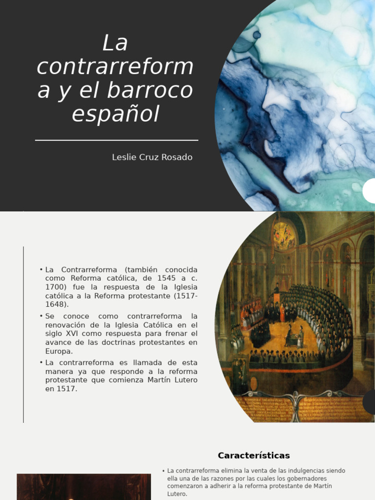 Contrarreforma y Barroco Español | PDF