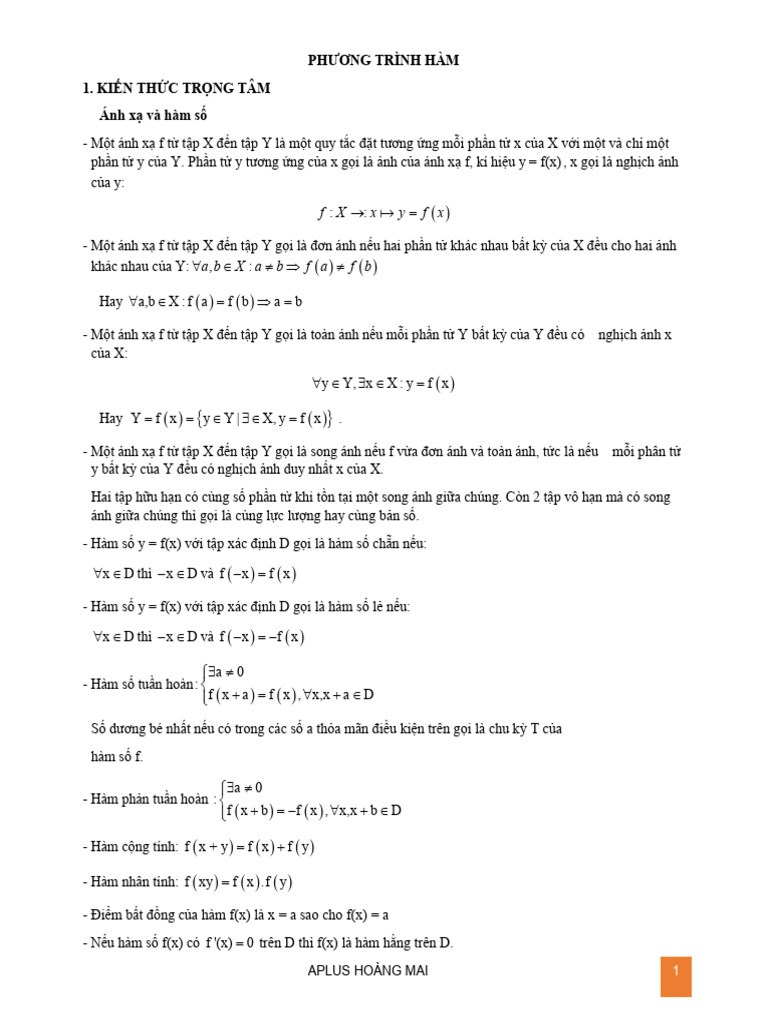 PT Hàm | PDF