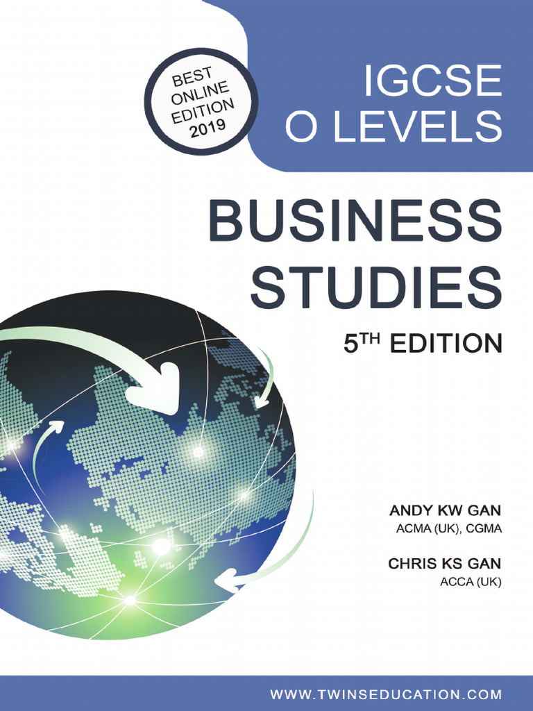 Business Studies IGCSE A Levels (FULL 5th Edition) .Compressed | PDF ...