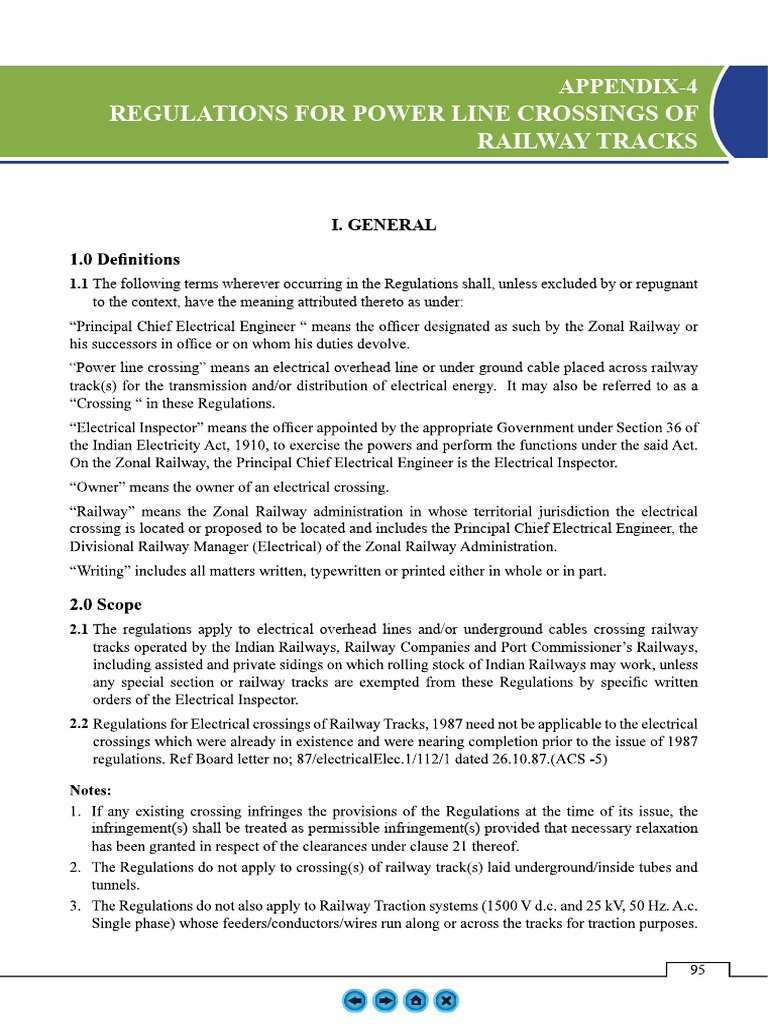 ACTM Appendix 4 | PDF | Rail Transport | Electrical Engineering