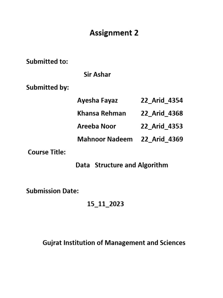Daata Structure Pdf Namespace Computer Programming 0656