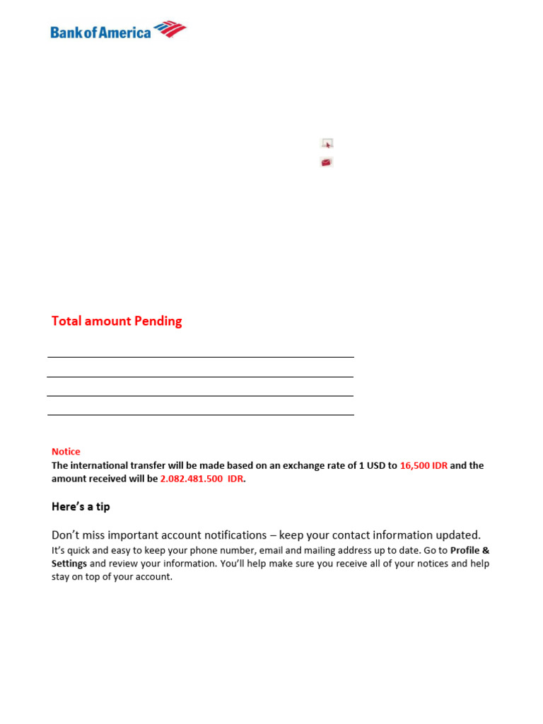 Bank of America Statment VINCENT 3 (1) Salin | PDF