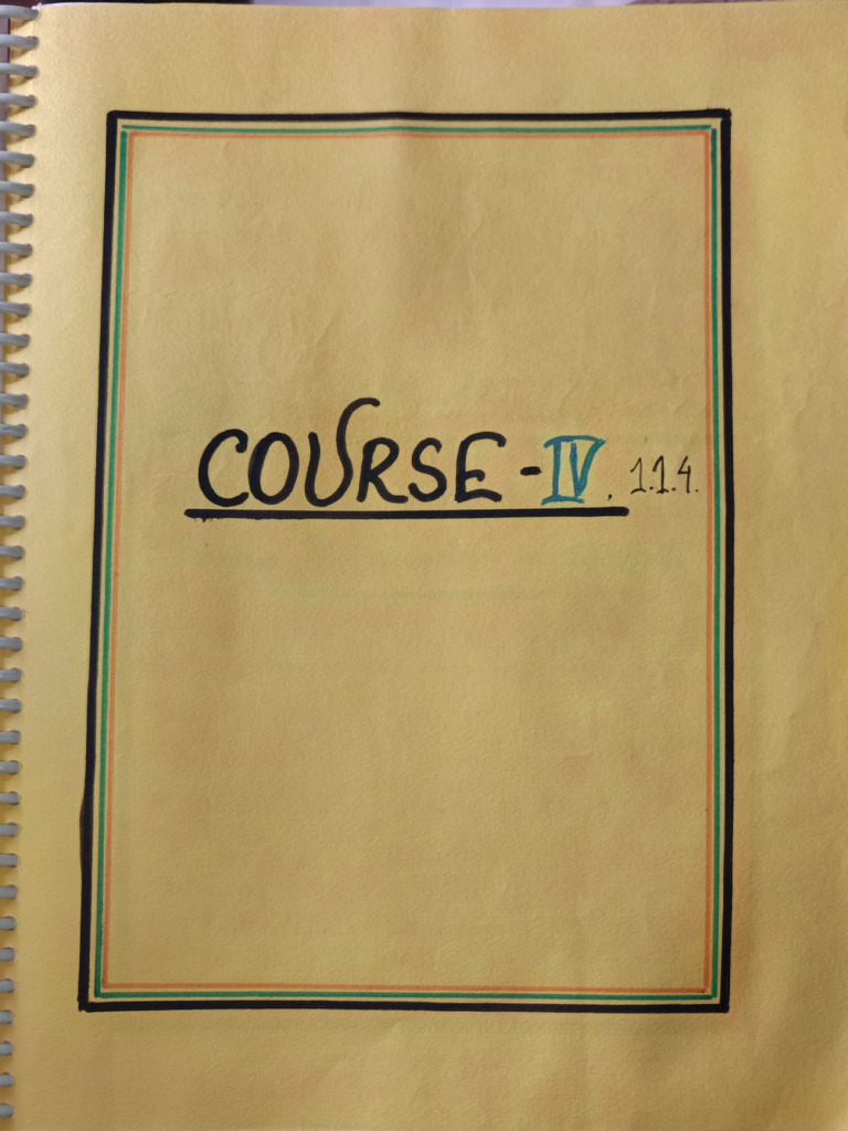 Course 4 | PDF