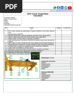 Chain Block Inspection Checklist Form | PDF