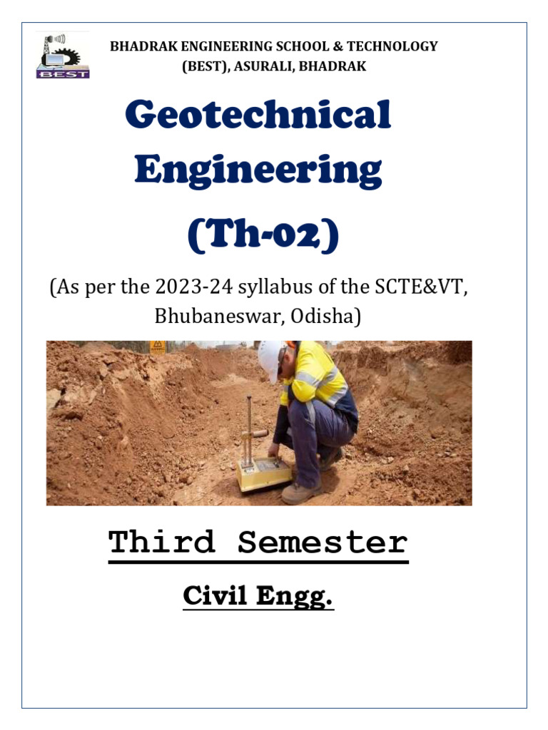 Geotechnical Engineering | PDF | Porosity | Weathering