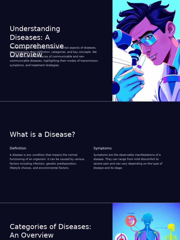 Understanding Diseases A Comprehensive Overview | PDF | Infection | Virus