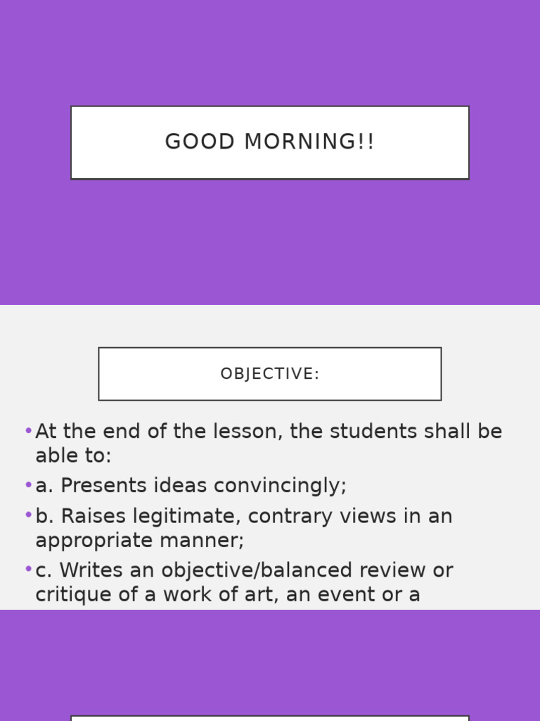 Effective Critique Writing Guide | PDF | Psychology | Evaluation