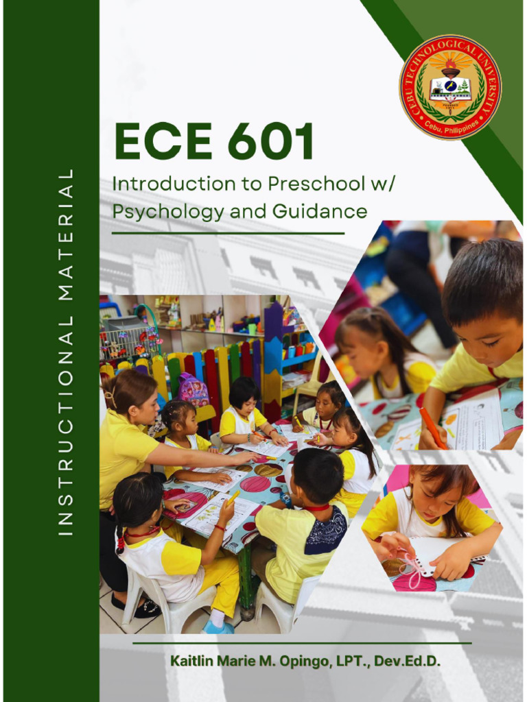 Ece 601-Reporting | PDF | Early Childhood Education | Cognition