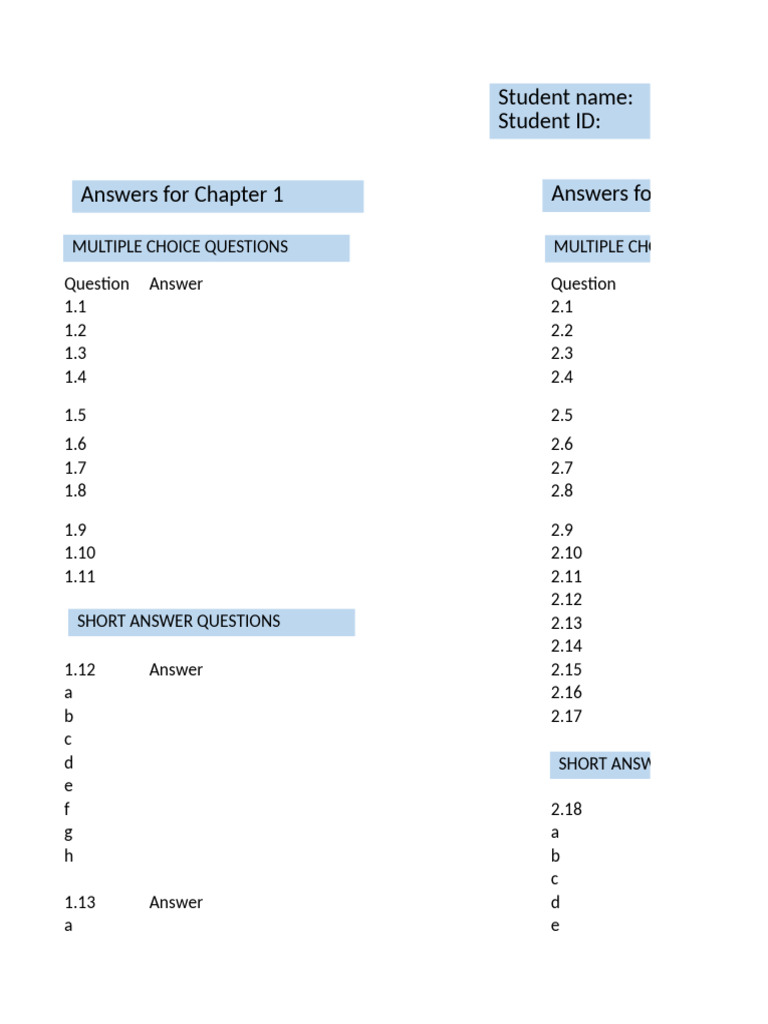 Template For Answers - Assignment 1, 2, 3, 4 - HK241 | PDF | Atoms ...