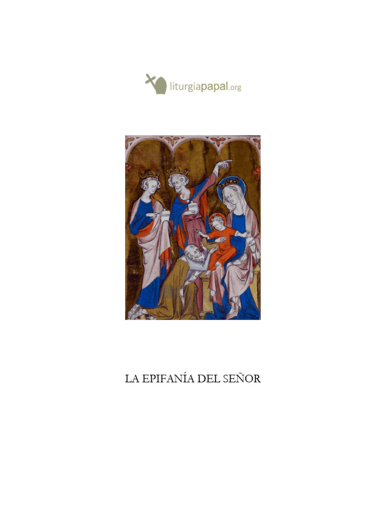 Epifania | PDF | orador del Señor | Reyes Magos