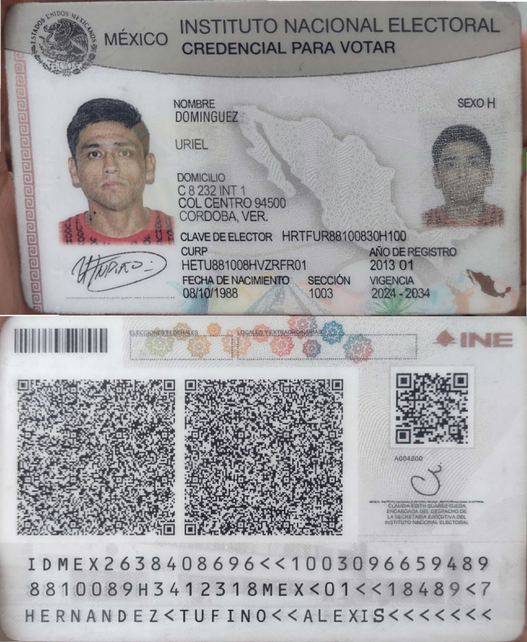 Credencial para Votar en México | PDF