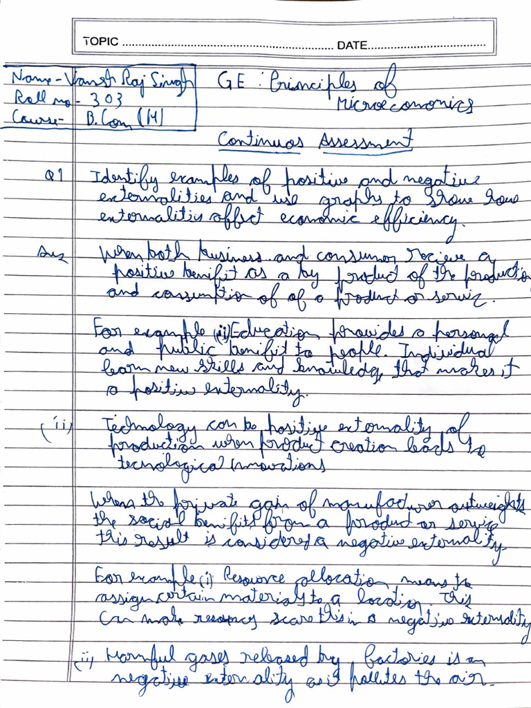 GE Micro Economics | PDF