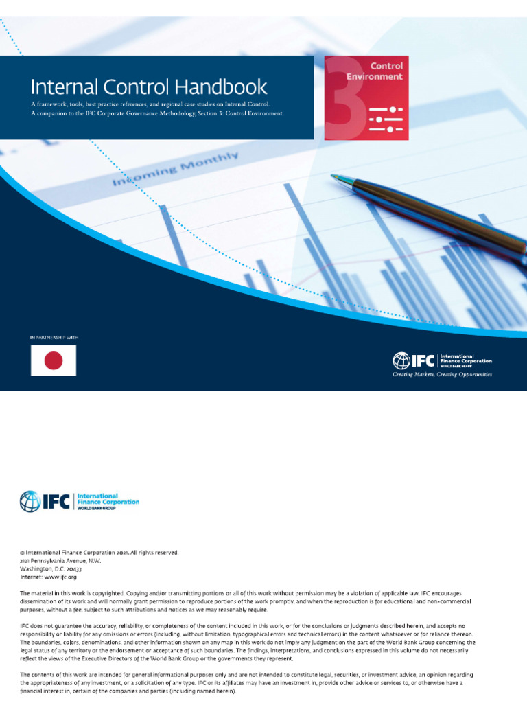 Internal Control Handbook | PDF