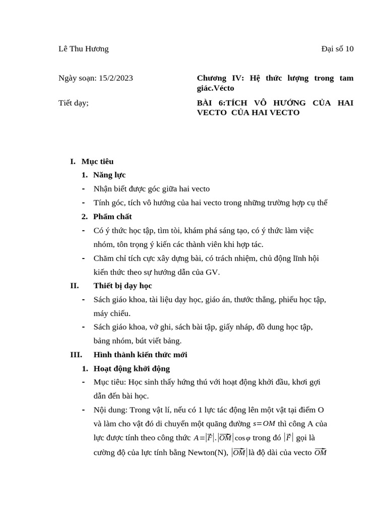 Tích Vô HG 2 Vto | PDF