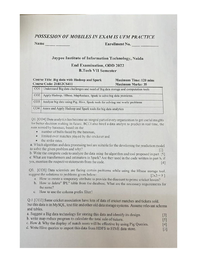 4.3 Endterm - QP | PDF