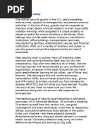 Security Guard Interview Questions and Answers PDF Download PDF | PDF