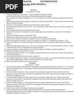 CBSE Class12 PYQs Electric Charges and Fields-1 | PDF | Electric Field ...