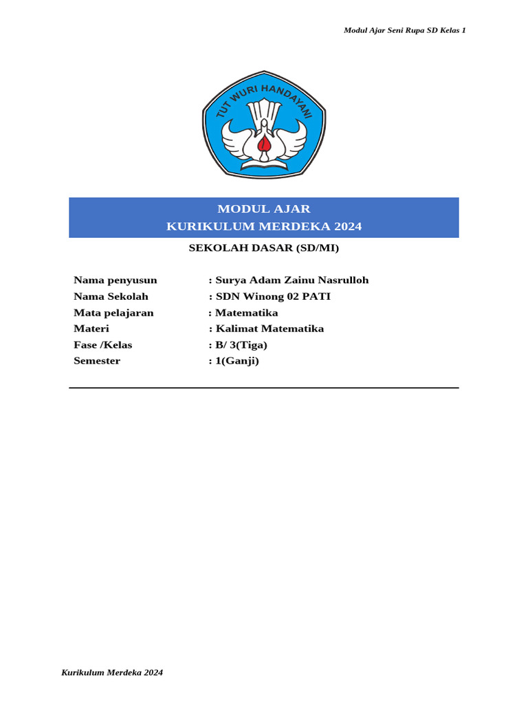 Modul Ajar Pmri | PDF