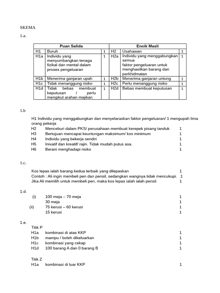 Skema Eko t4 Pasa | PDF