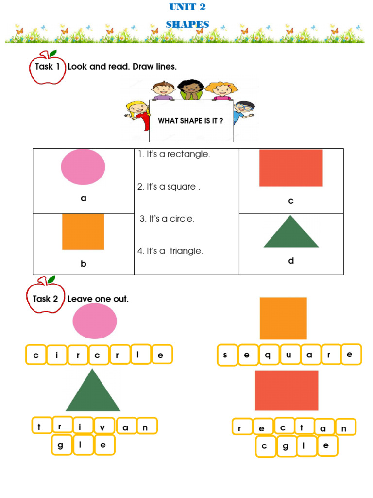 Unit 2 Shapes - 220908 - 161916 | PDF | Euclidean Plane Geometry | Classical Geometry