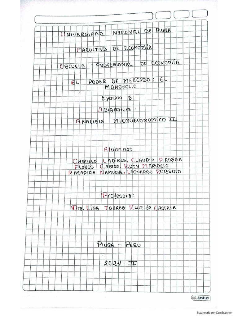 Ejercicios de Monopolio Pindick | PDF