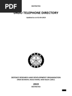 Address of DRDO | PDF | Defence Ministries