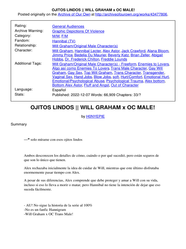 Ojitos Lindos Will | PDF